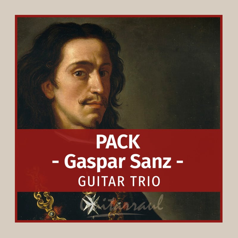 PACK - Gaspar Sanz (TRIO) - Guitarraul