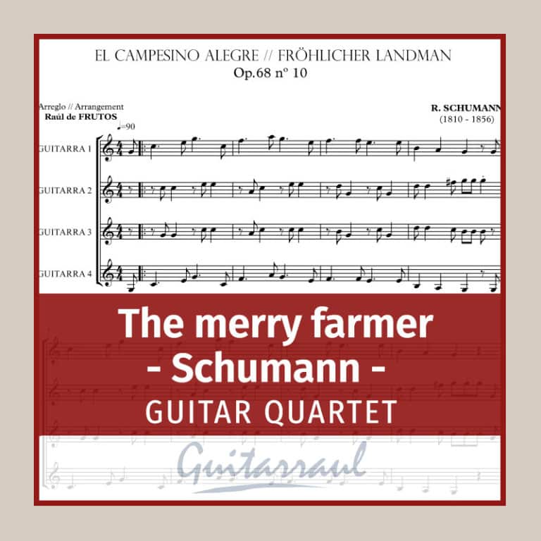 The merry farmer (Schumann) FREE - Guitarraul